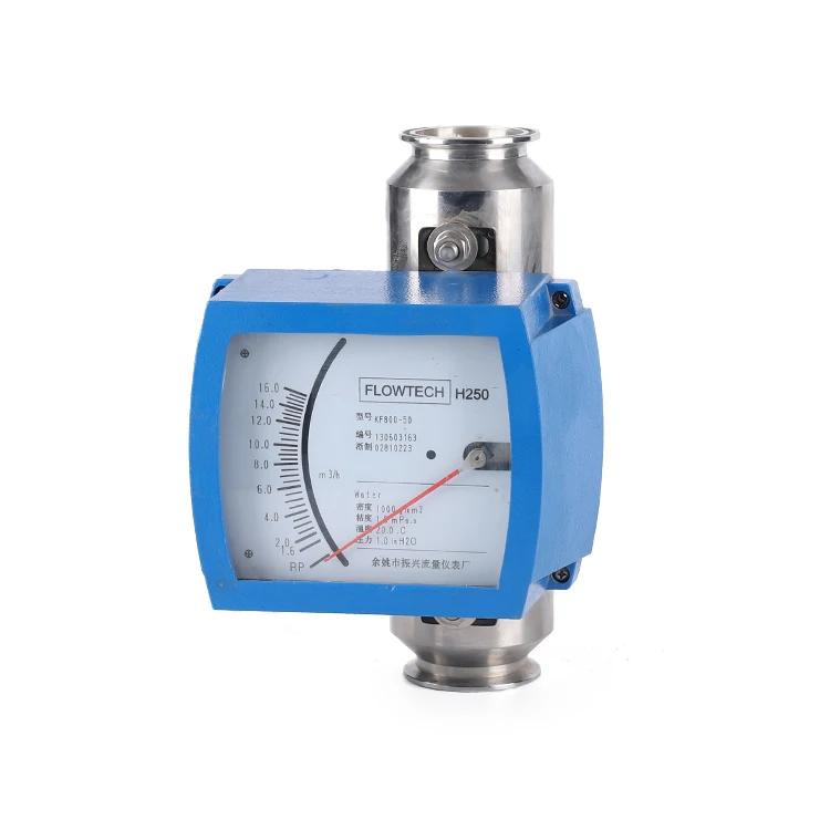 Customized Plastic Rotor Float Flow Meter for Water Liquid