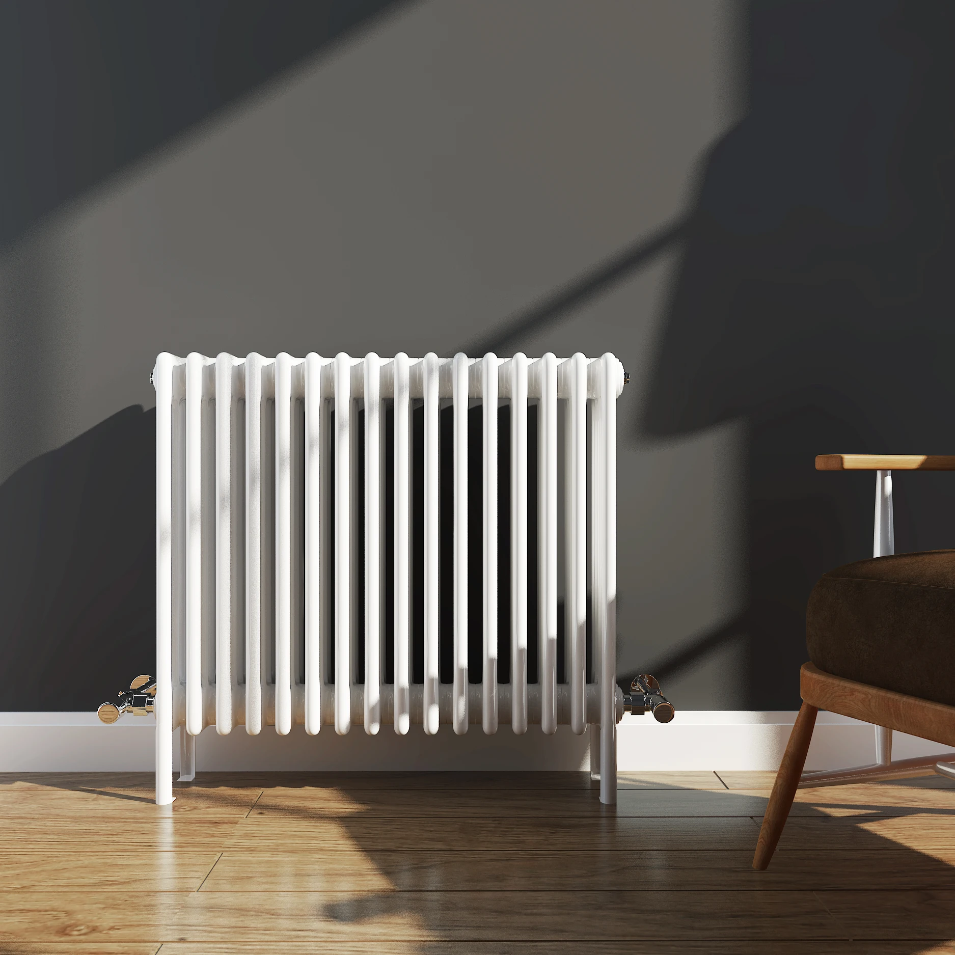 SUN-R9 Column Radiator Cast Iron Style 4-column Designer Radiator Room ...