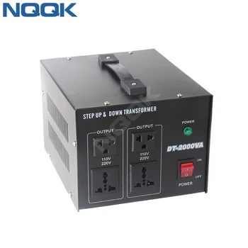 Dt-2000va 2000va Step Up Down Voltage Transformer 220v To 110v With ...