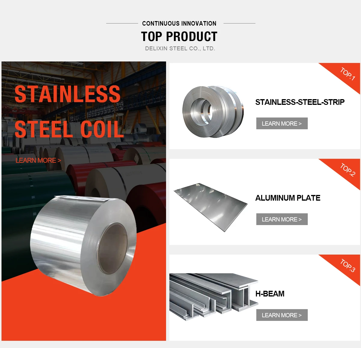 Wuxi Delixin Steel Co., Ltd. - Stainless Plate, Stainless Coil