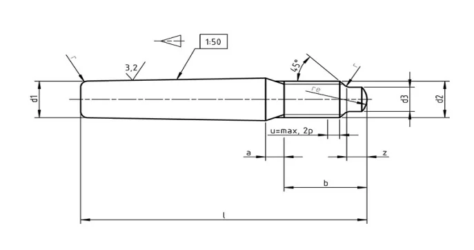 DIN 7977 Taper Pins - Reliable Carbon Steel Fasteners