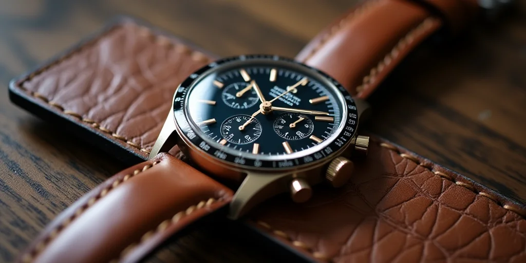Speedmaster With Leather Strap – Premium Collection On Alibaba.com