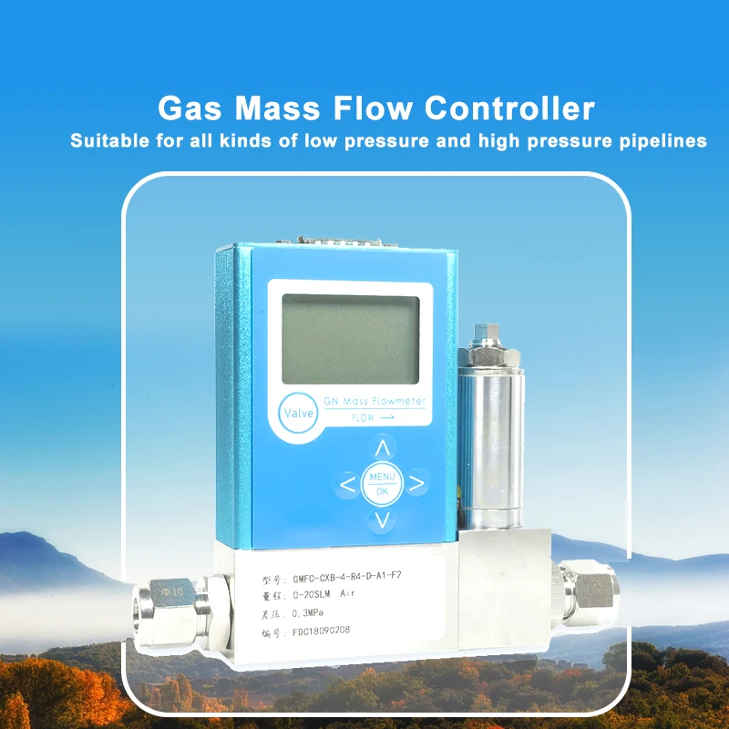 High Precision Capillary Flow Control System Analog Gas Mass Flow ...