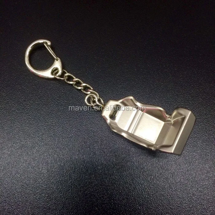 Zinc Alloy Metal Car Parts Tuning Racing Chair Seat Keychain Keyring ...