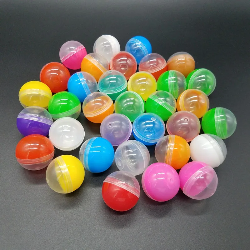 Wholesale High Quality 32mm Mini Cheap Empty Plastic Ball Capsules ...