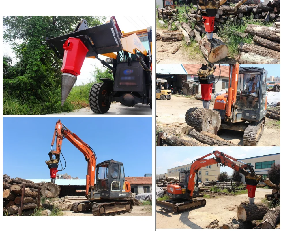 Screw Cone Log Splitter/wood Log Cutter - Buy Log Splitter With Ce ...