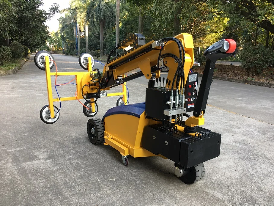 Vacuum Glass Lifter - Efficient Glazing Robot for Construction