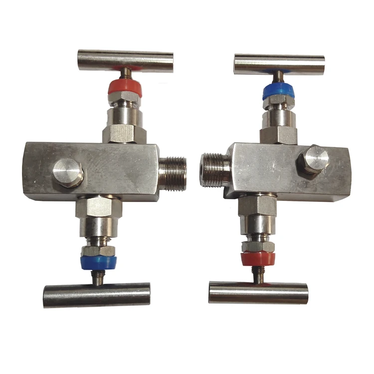 1/2" M-FNPT 316SS Stainless Steel Block and Bleed Valve