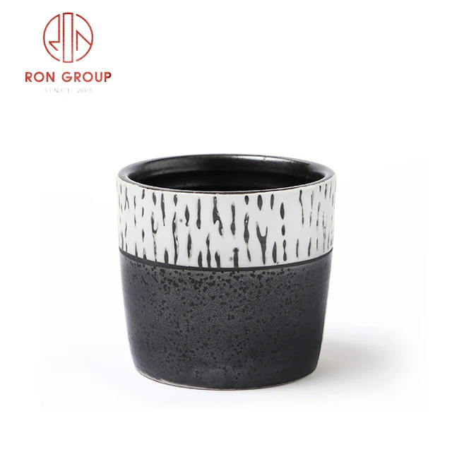 Best Selling Restaurant Drinkware Porcelain Mug Custom White Black No ...