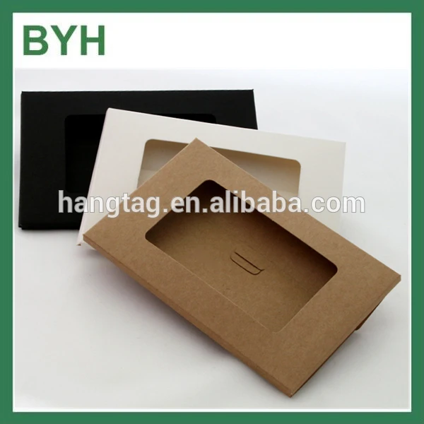 Kraft Paper Card Postcard Photo Envelope with Window