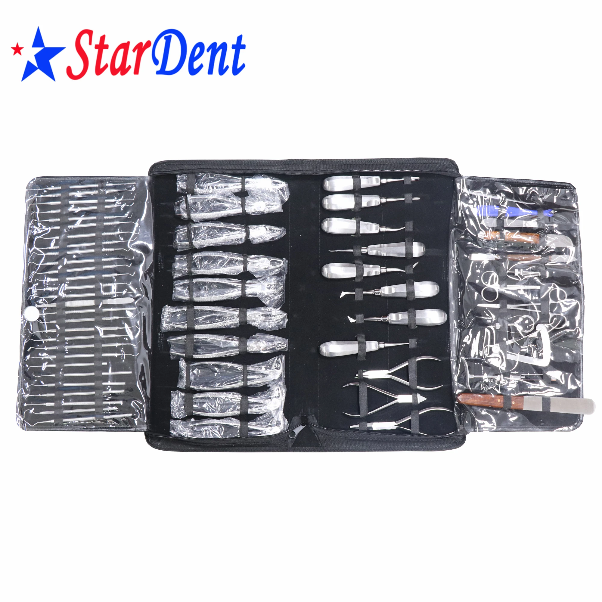 Dental Instrument Kit - 61 Pcs Stainless Steel 304