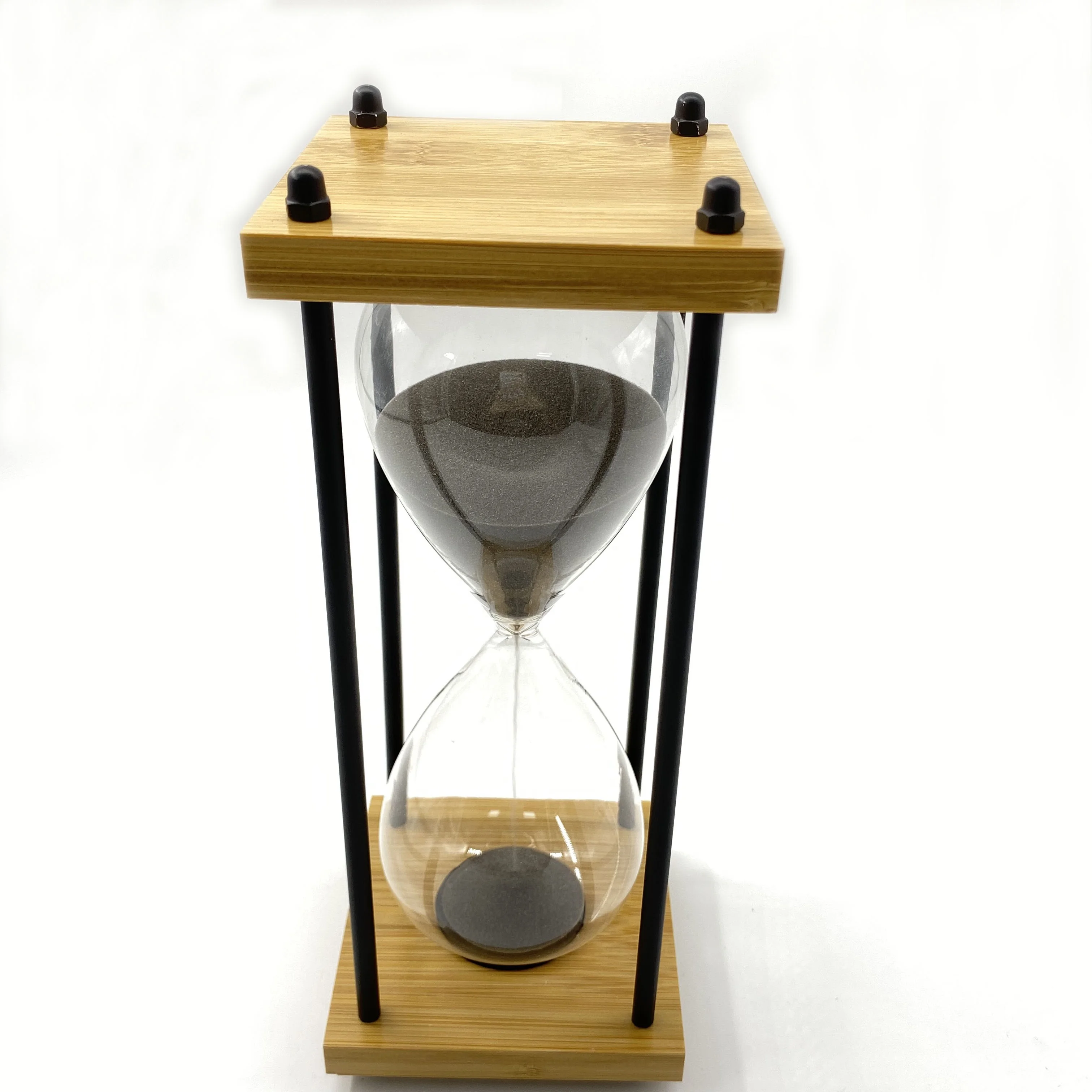 Personalized Custom Wood 30 Mins 60 Minutes Sand Timer Large Hourglass ...