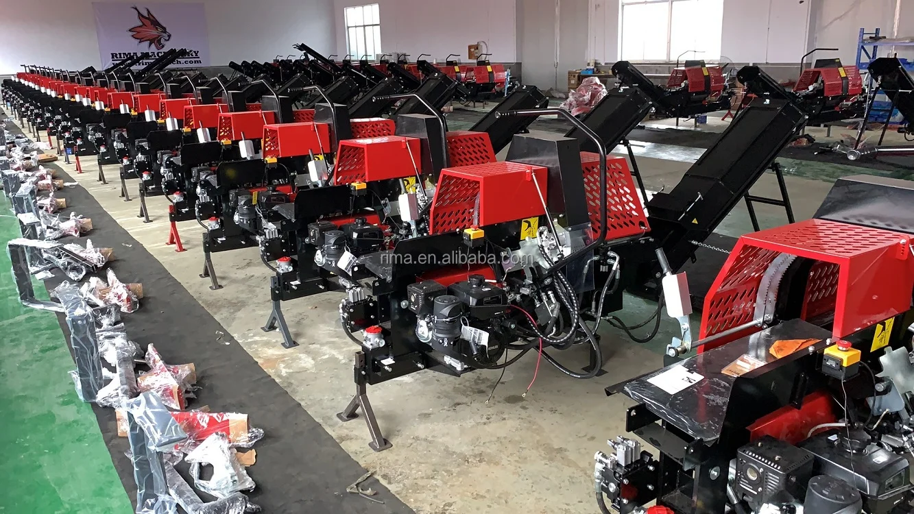 2020 Rima 27 Ton Firewood Processor Wood Processor /log Splitter With ...