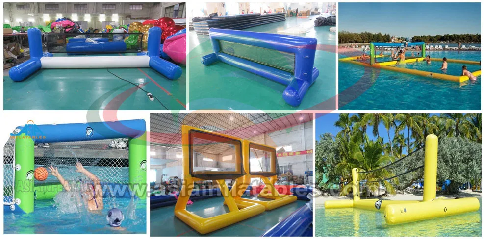 Floating Inflatable Water Volleyball Net for Swimming Pool