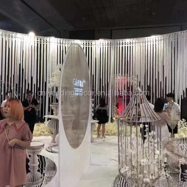 Dreamly Wedding Bead Curtain - Elegant Stage Ceiling Decor