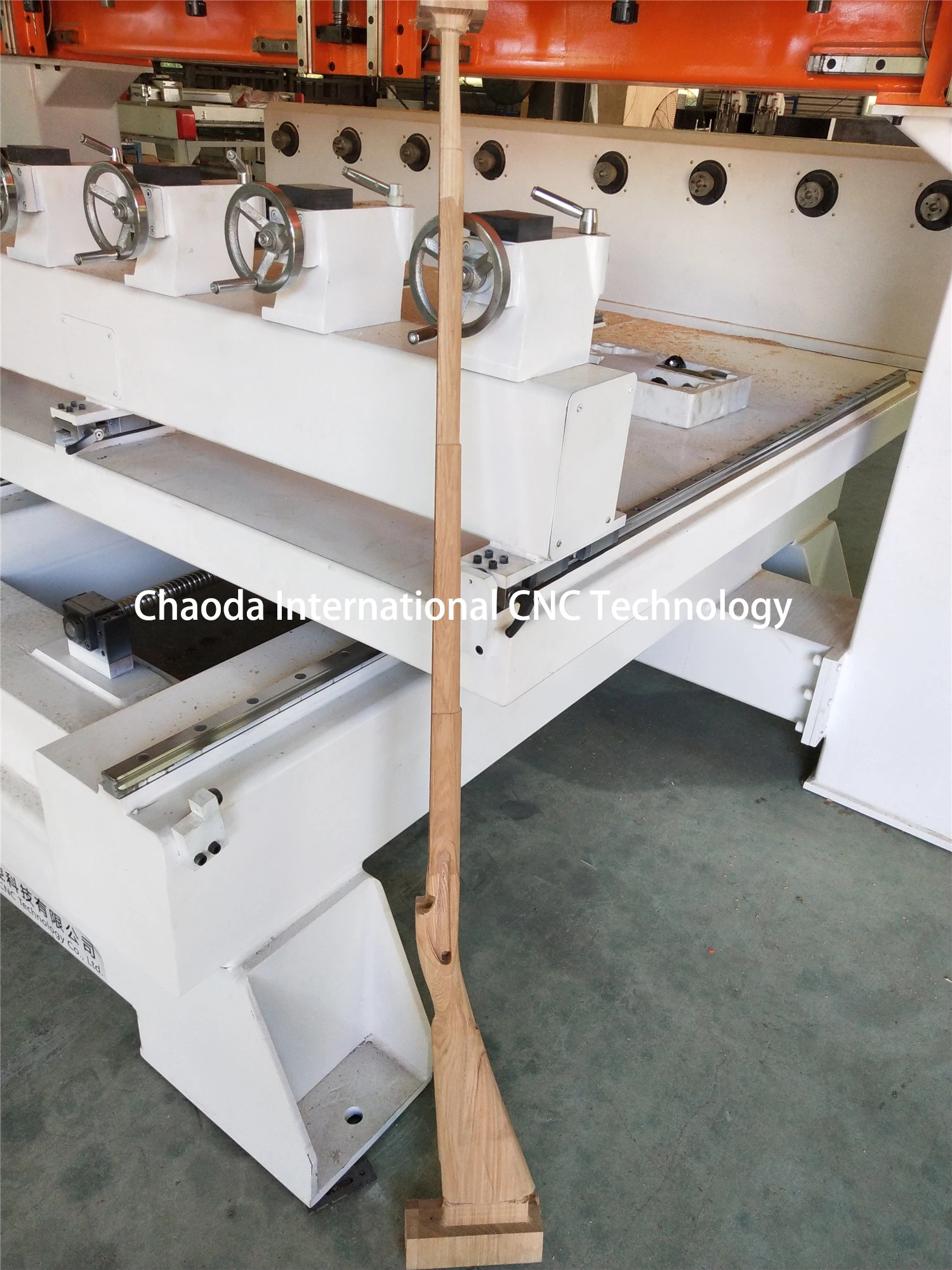 5 Axis Multi Head Rotary Cnc Router Carving Machine/ Rifle Making Cnc ...