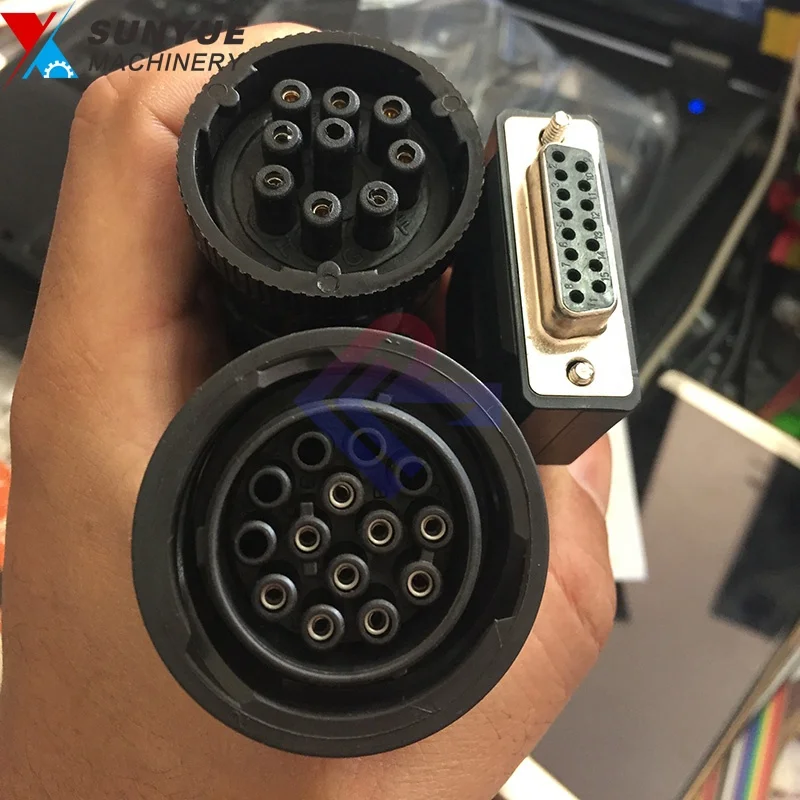 457-6114 4576114 Excavator Diagnostic Harness Etiii Adapter Cable Assy ...