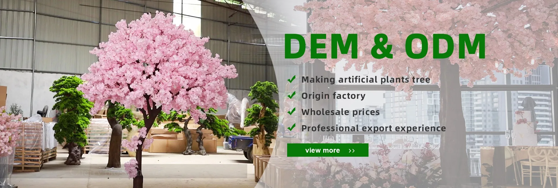 Shenzhen Yirong Industrial Co., Ltd. - Artificial Cherry Trees ...