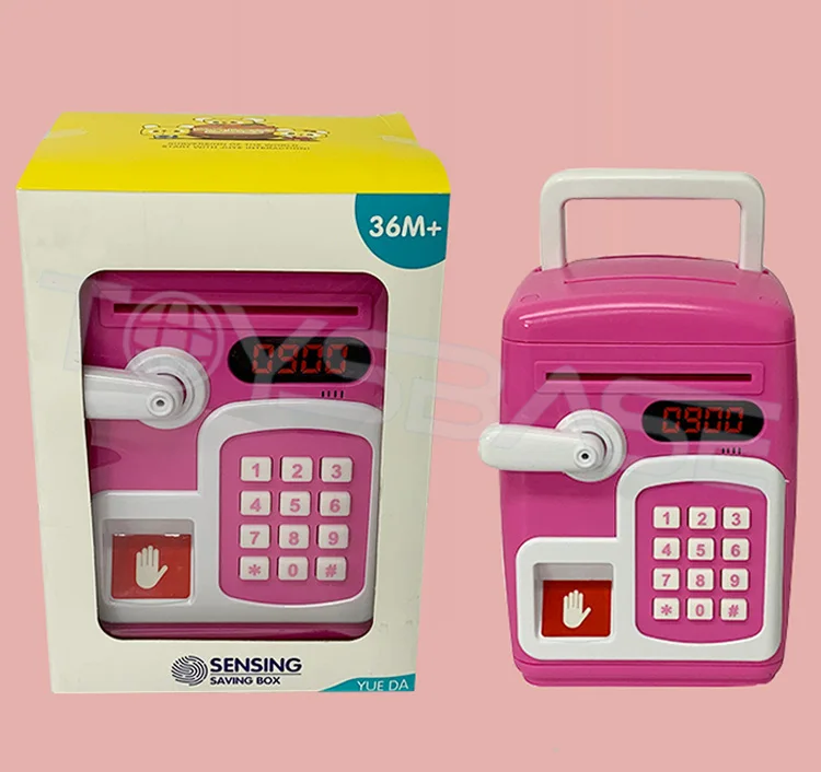 Funny Kids Electric Saving Bank Money-box Atm Toy - Buy Money-box Atm ...