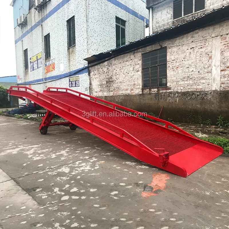 10 Ton Electric Hydraulic Loading Dock Ramp for Truck Loading with CE ...