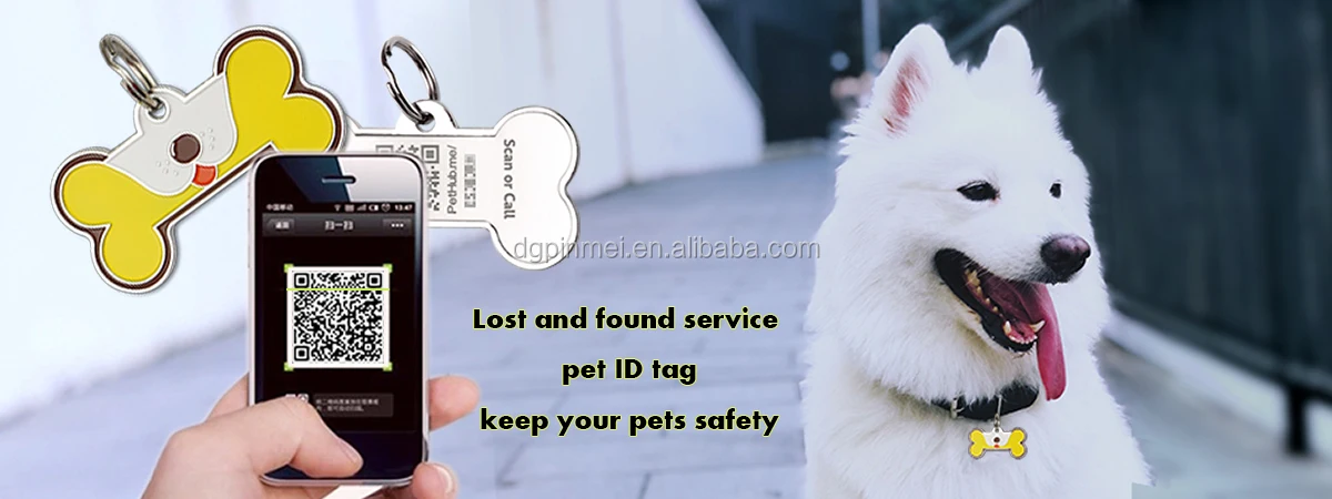 Nfc Pet Id Collar Rfid Tag Qr Code Nfc Pet Tracking Dog Tag Rfid - Buy ...