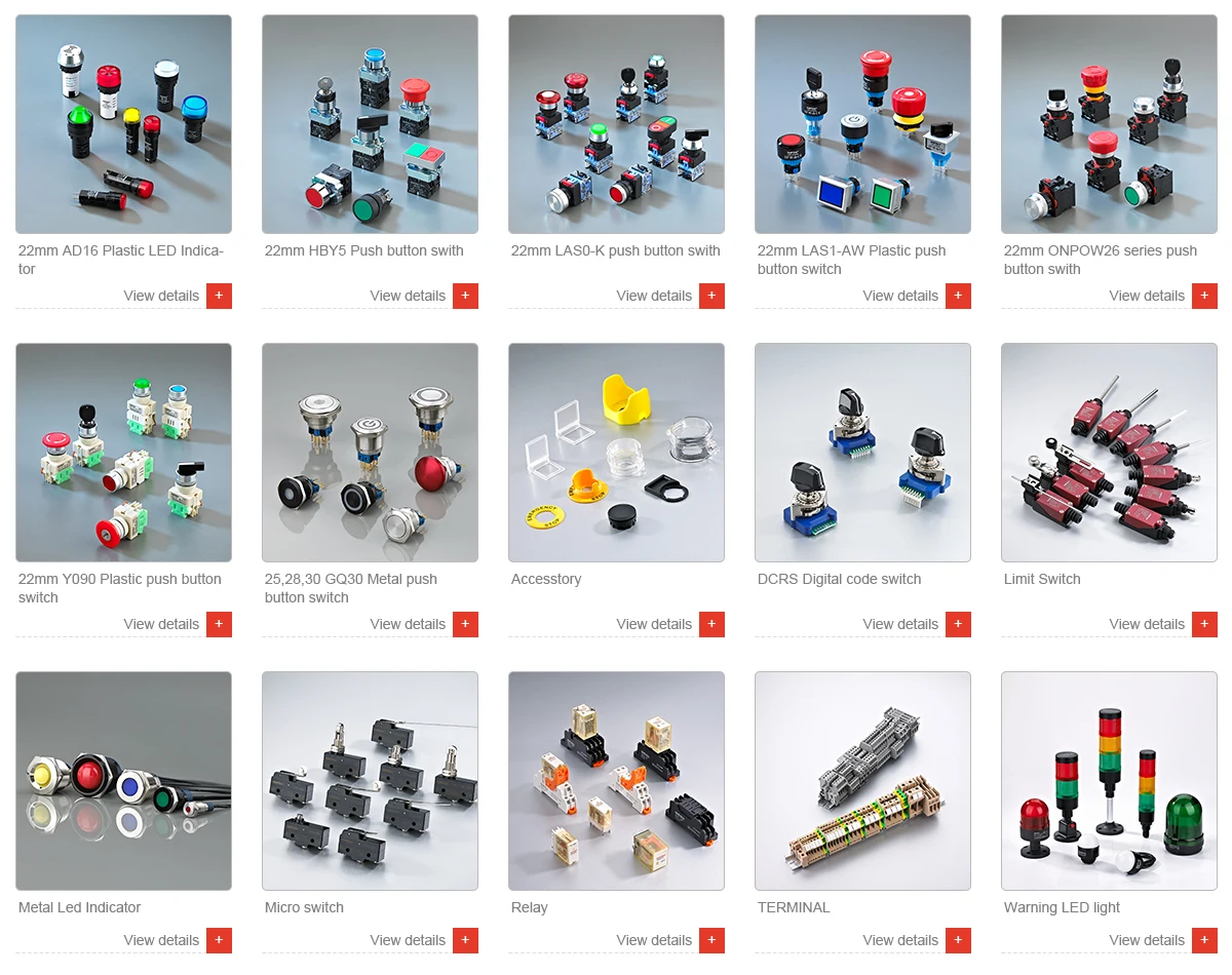 Onpow Push Button Manufacture Co., Ltd. - Switch