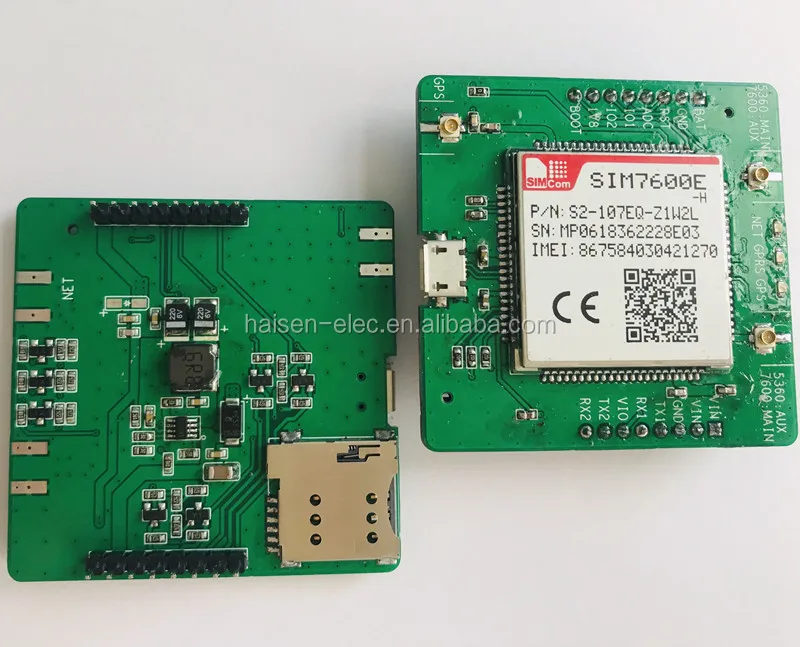 SIM7600E-H LTE Cat-4 GSM GPRS GNSS Development Board for Raspberry Pi ...