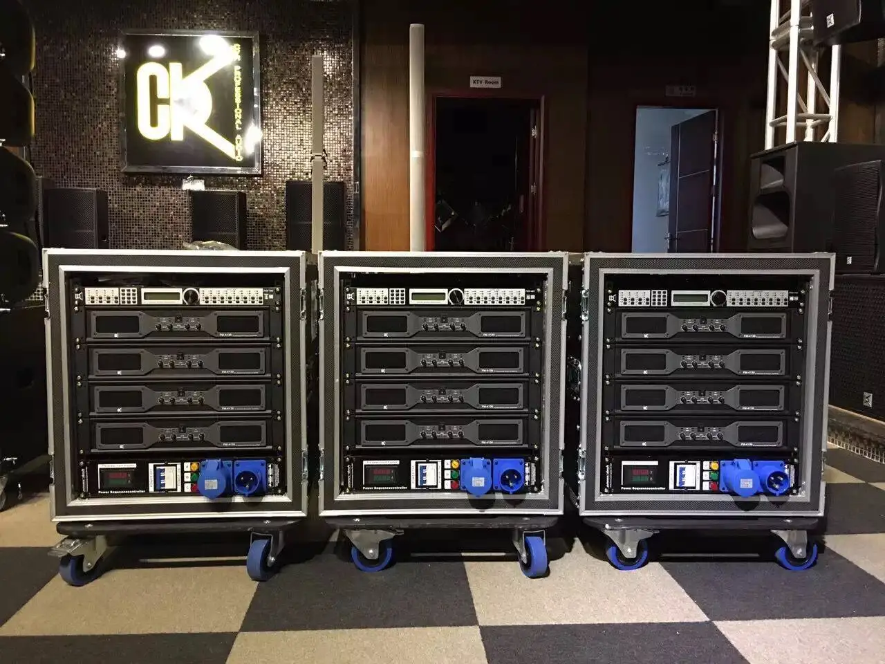 CVR Sound System - Professional 4 Channel Power Amplifier