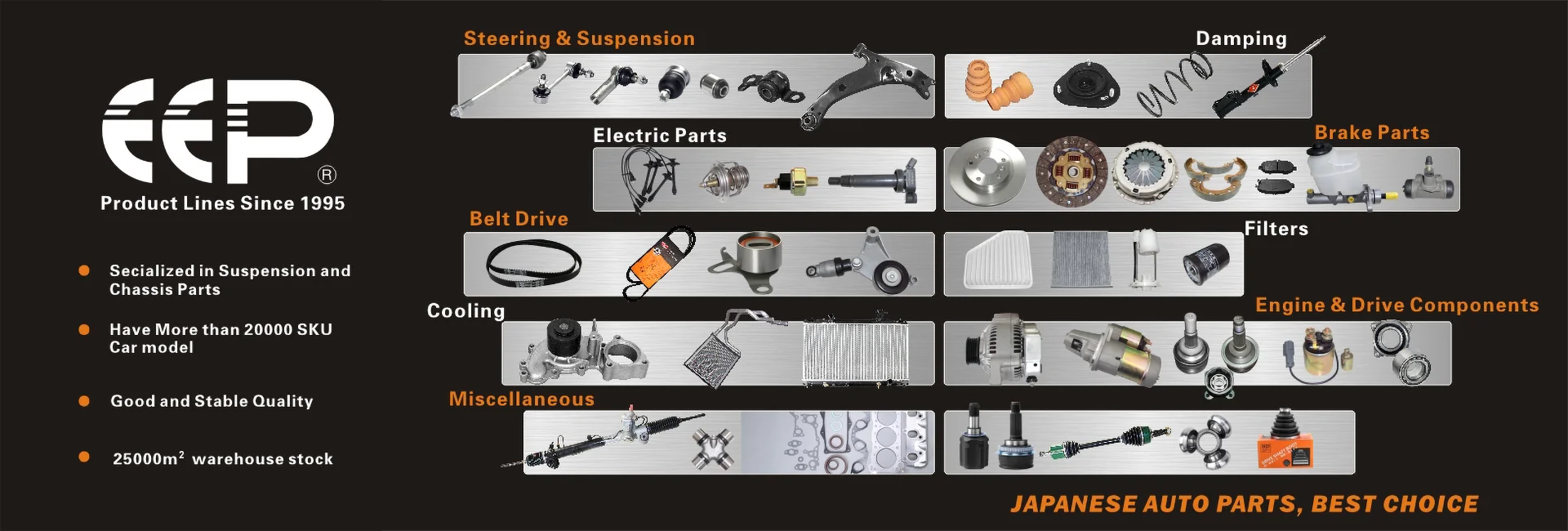 Guangzhou Eep Auto Parts Co., Ltd. - Shock Absorber/Suspension Parts ...