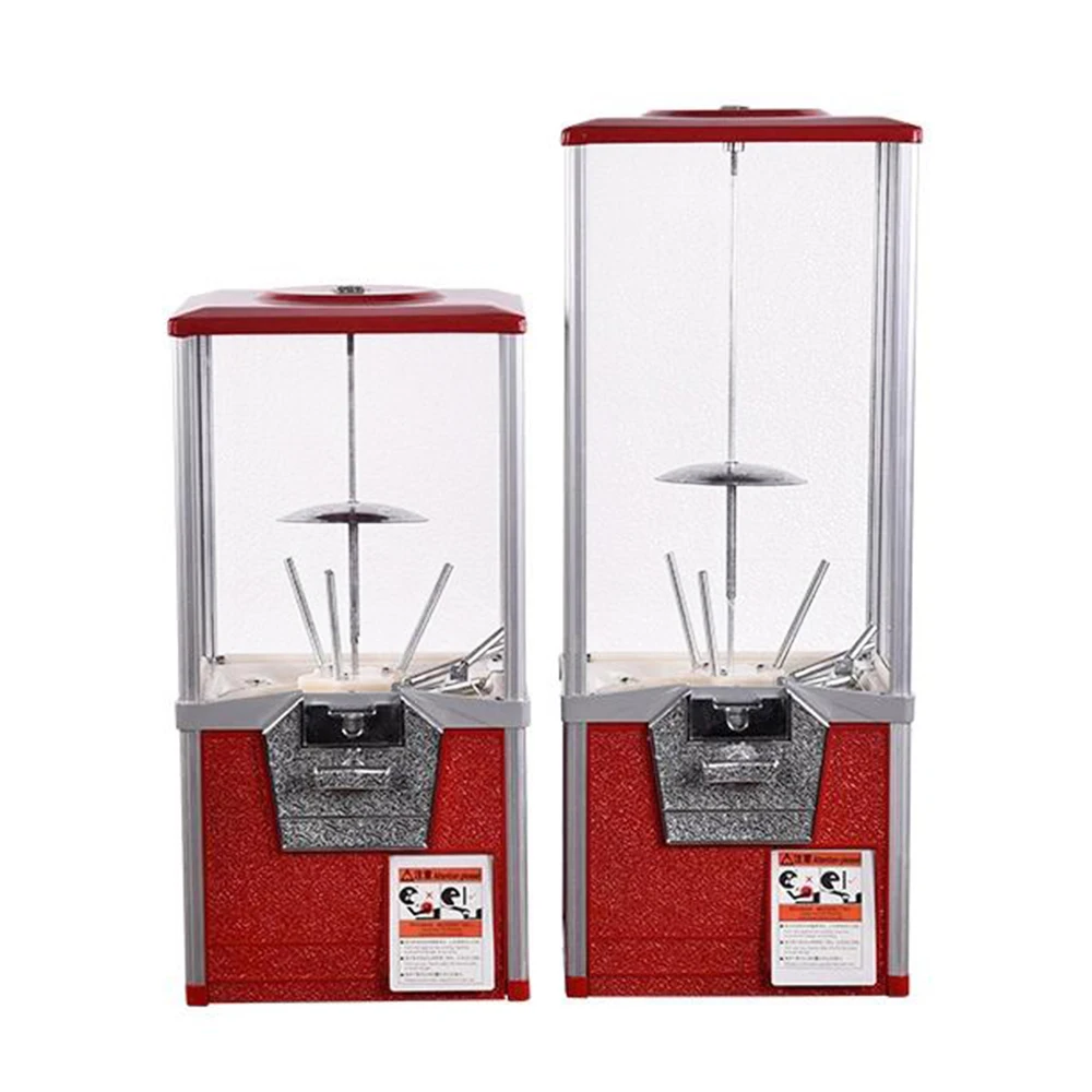 Classic Coin Operated Candy Dispenser - All-Metal Vending Machine