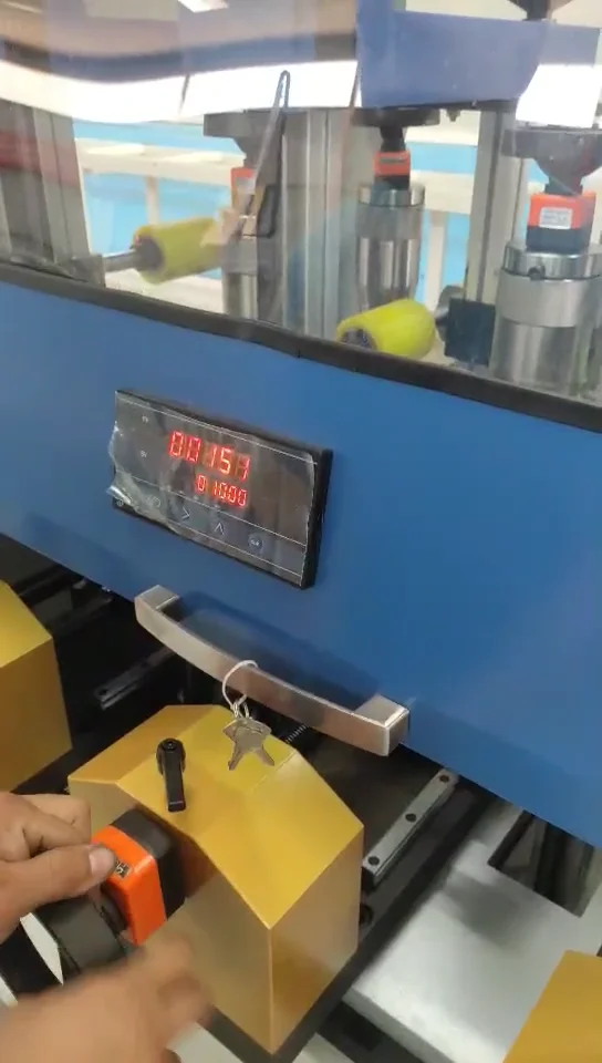 Automatic Thermal Break Aluminium Profile Assembly Line-knurling ...