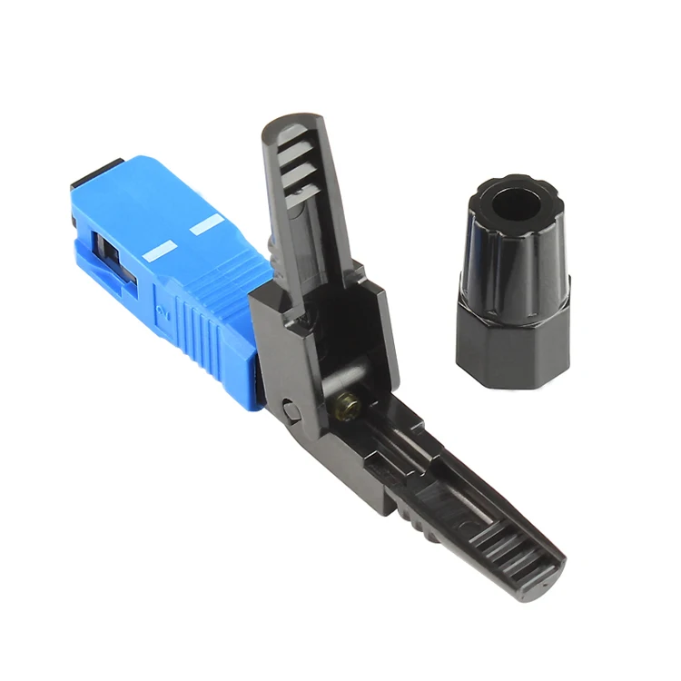 Sc Field Assembly Connector For Ftth Fiber Optic Drop Cable Patch Cord ...