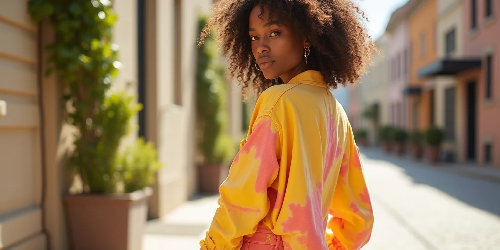 Yellow And Pink Tie Dye – Vibrant 2025 Fashion Trends on Alibaba.com