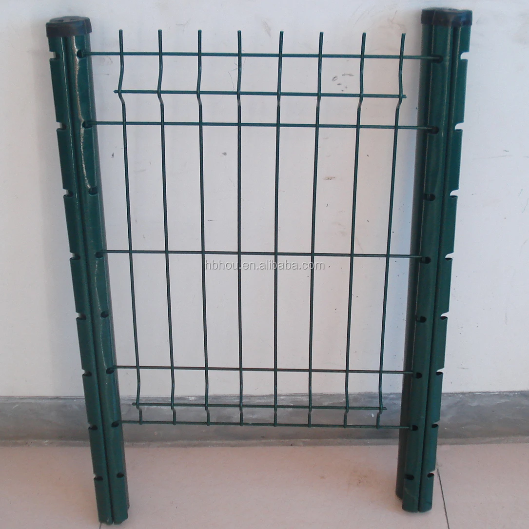 Peach Type Fence Post For V Fold Curved Wire Fence Panel/peach Shaped ...