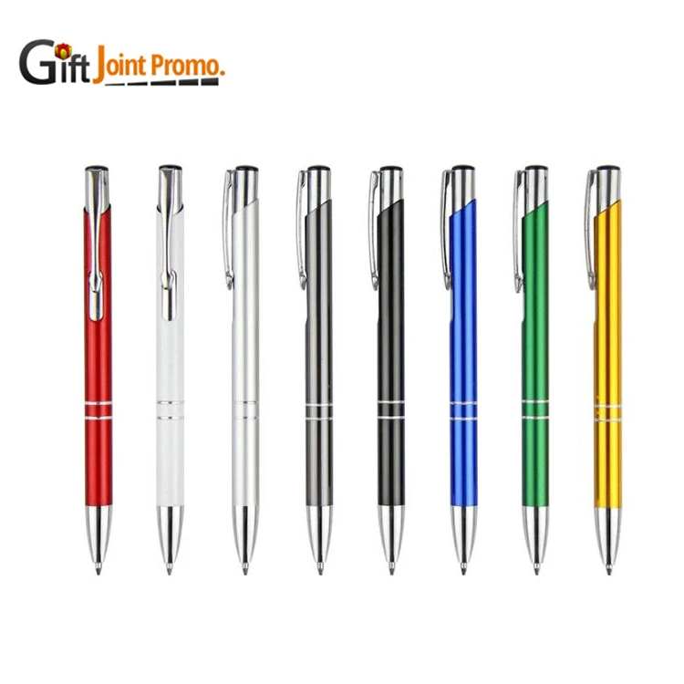 Cheap Click Metal Ballpoint Pen with Custom LOGO - GJPROMO