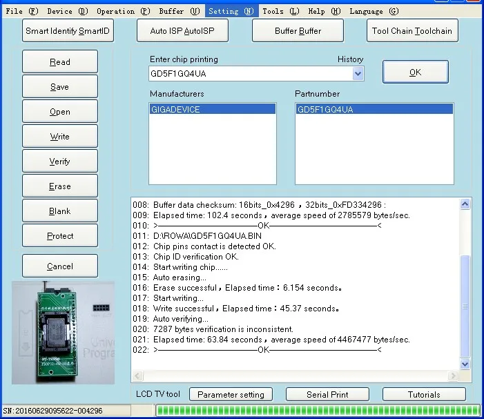 RT809H EMMC-NAND Flash USB Programmer - 26 Adapters Kit