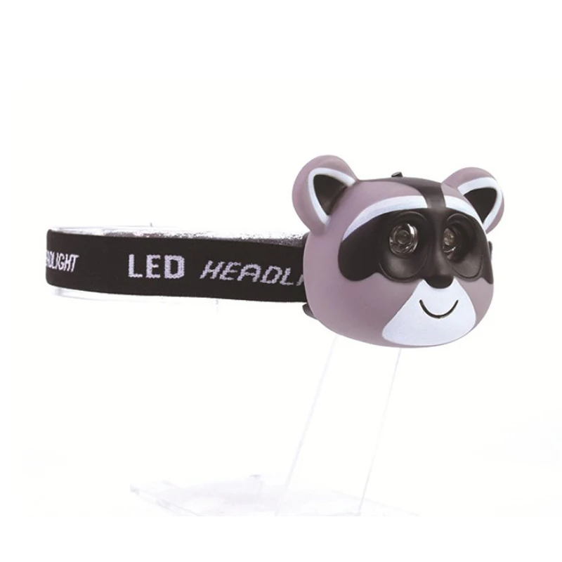 Cute Animals Children Toy Headlamp Flashlight Bear Panda