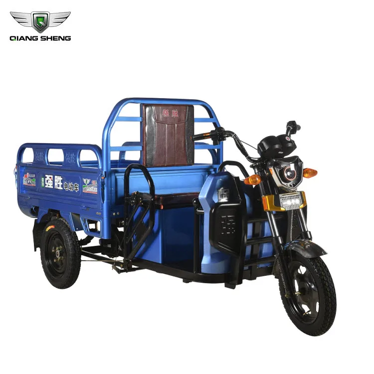 Heavy Loader Electric Tricycle 1000W for Cargo - Efficient E-Rickshaw ...