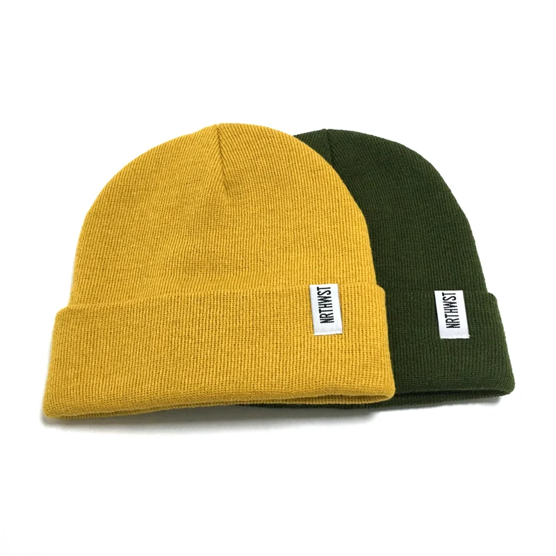 Shop High Quality Custom Plain Beanie with Tag