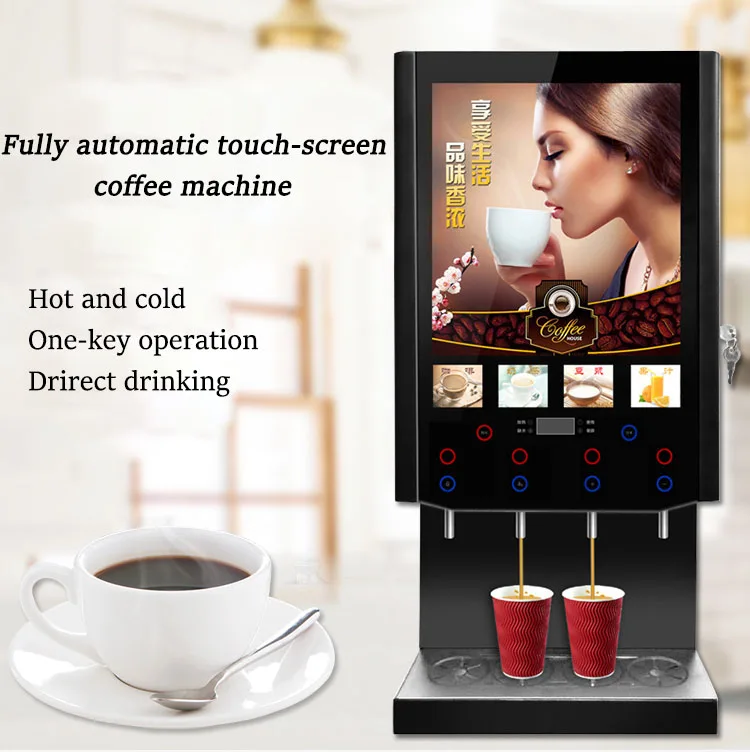 6 Flavors Hot and Cold Dual Temperature Coffee Maker
