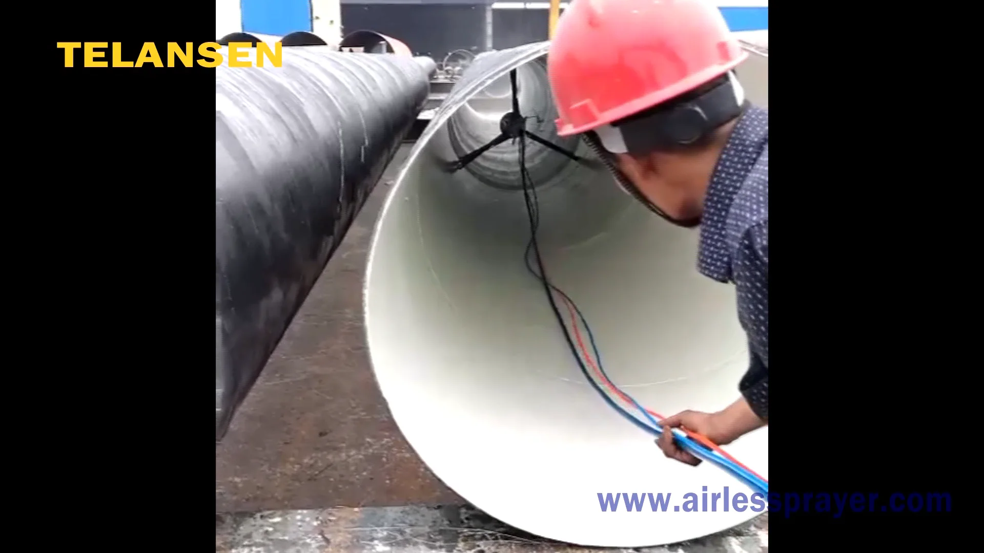 Nkp-3 Pipe Diameter 2''-47'' Coating Internal Pipe Coating Machine ...