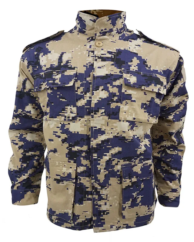 Royal Guard Blue Digital Camouflage Bdu Combat Suit - Buy Royal Guard ...