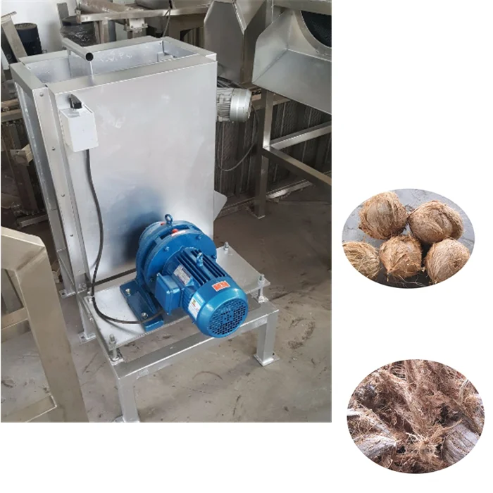 Dry Coconut Husk Removing Peeling Machine - Coconut Dehusker