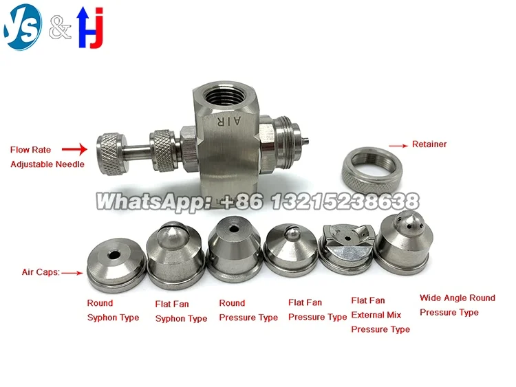 Ys Stainless Steel Compressed Air Atomizer,Fine Liquid Atomization ...