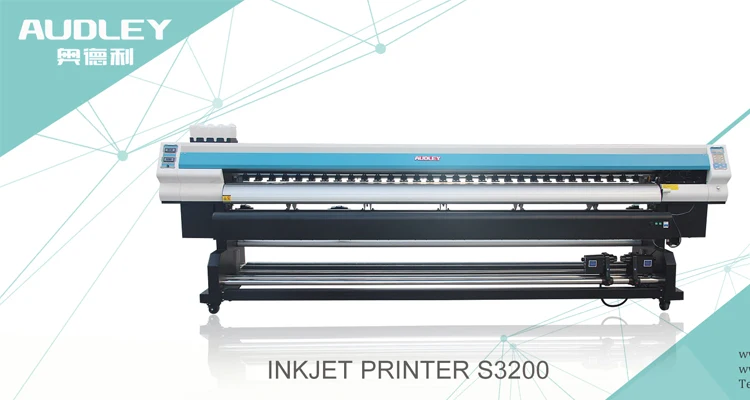 CE Audley S3200 3.2m numérique Traceur à jet d'encre Imprimantes avec ...