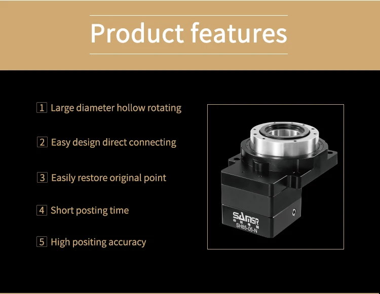 Precision Hollow Rotary Platforms for Stepper and Servo Motors