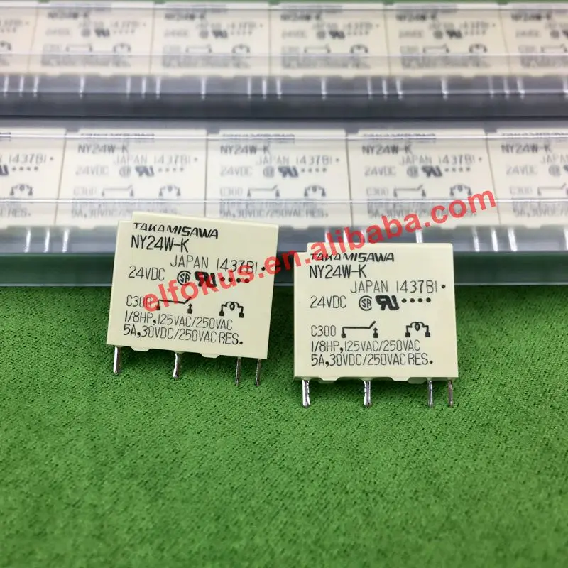 Relay NY24W-K TAKAMISAWA FUJITSU Power Relay 24VDC 5A SPST-NO