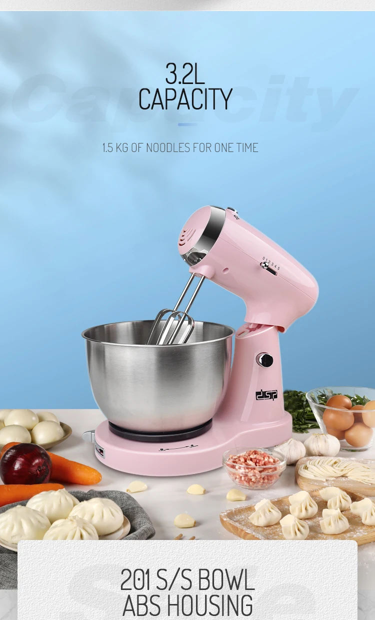 Cake Mixer Electric - DSP Stand Mixer for Perfect Dough