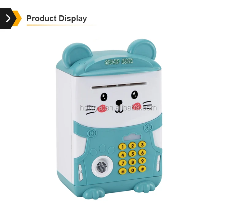 Kids Cartoon Plastic Money Box Toy