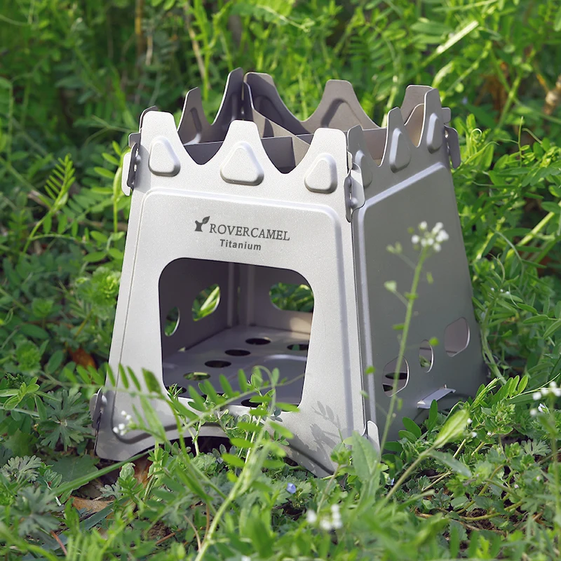 Rover Camel Portable Wood Burning Stove Outside Stainless Steel ...